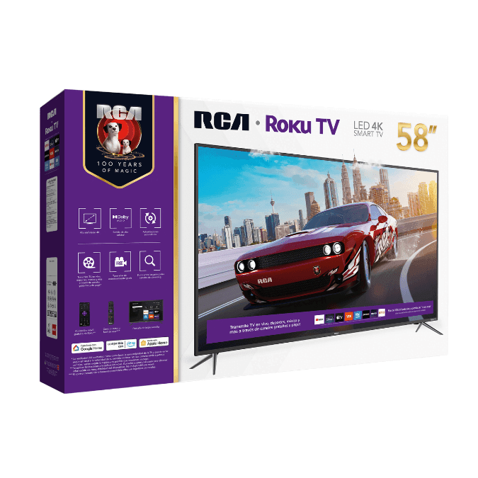 LED 58″ Smart Tv 4k– RCA – Digital Hogar